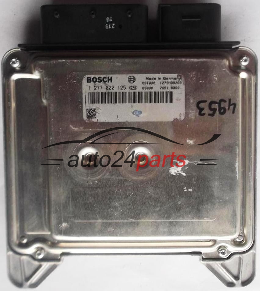 ECU ENGINE CONTROLLER BMW E60 3.0 DIESEL BOSCH 1277022125, 1 277 022 ...