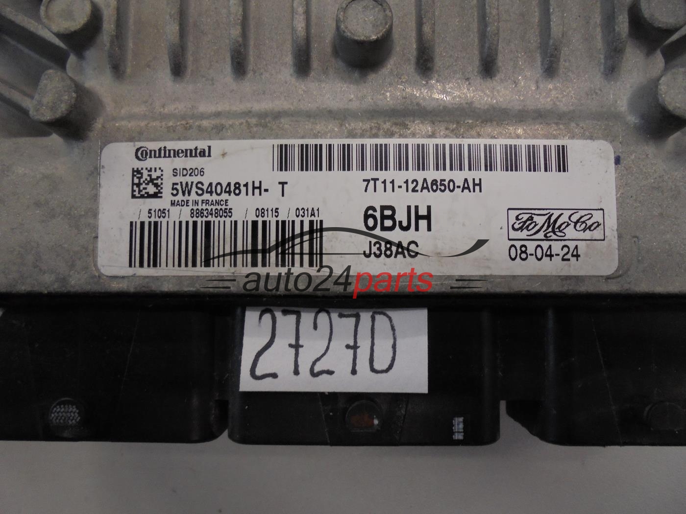 ECU ENGINE CONTROLLER FORD 7T11-12A650-AH 7T1112A650AH 5WS40481H-T ...