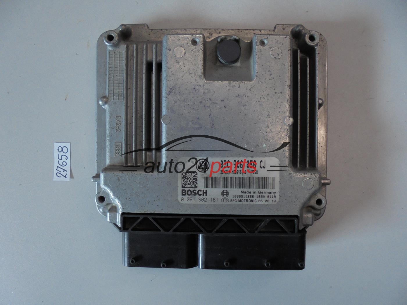 ECU ENGINE CONTROLLER VOLKSWAGEN 0261S02181 03C906056CJ MED9.5.10 ...