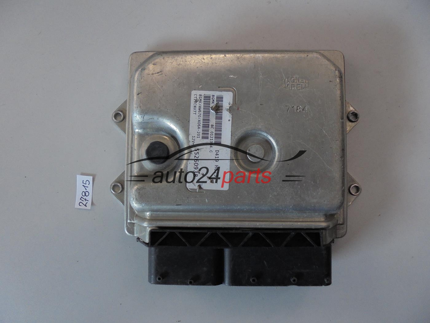 MOTORSTEUERGERÄT ECU STEUERGERÄT FIAT 55260938 8GMK - auto24parts