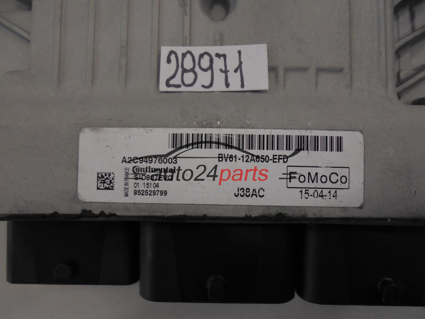 ECU ENGINE CONTROLLER FORD BV61-12A650-EFD BV6112A650EFD A2C94976003 ...
