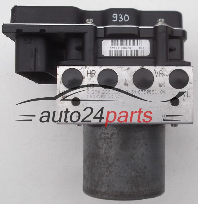 ABS PUMP BMW E60 BOSCH 0 265 236 020, 0265236020, 3451 6768550-01 ...