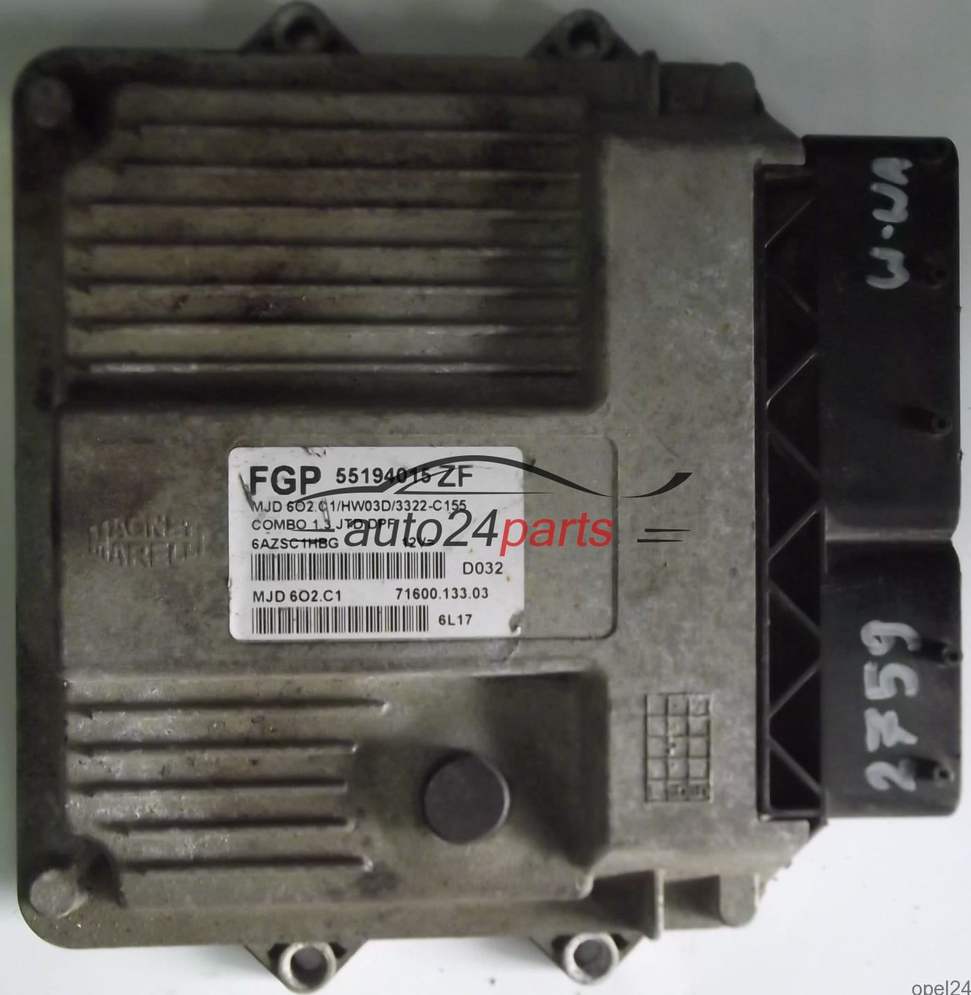 ECU CENTRALITA DE MOTOR OPEL CHEVROLET HOLDEN VAUXHALL COMBO 1.3 CDTI ...