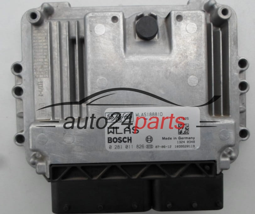 MOTORSTEUERGERÄT ECU STEUERGERÄT FORD RANGER 2.5 TDCI BOSCH 0281011826 ...