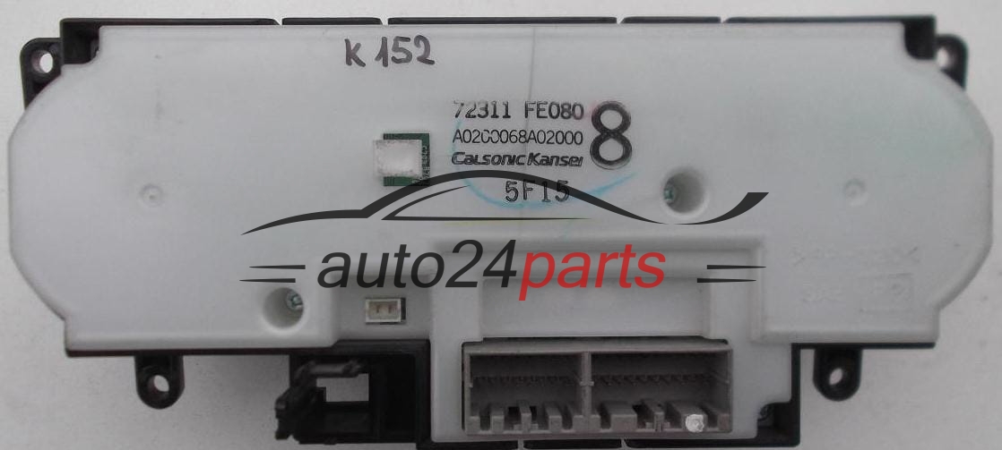 HEATING AND AIR CONDITIONING CONTROL PANEL SWITCH CLIMATRONIC SUBARU ...
