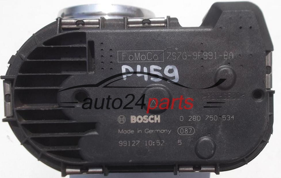 THROTTLE BODY FORD FOCUS 1.6 BOSCH 0 280 750 534, 0280750534, 7S7G ...