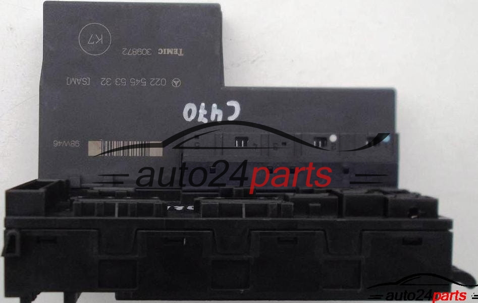CAS CONTROL MODULE BSI MERCEDES E-CLASS W 210 0225455332, 309872 ...