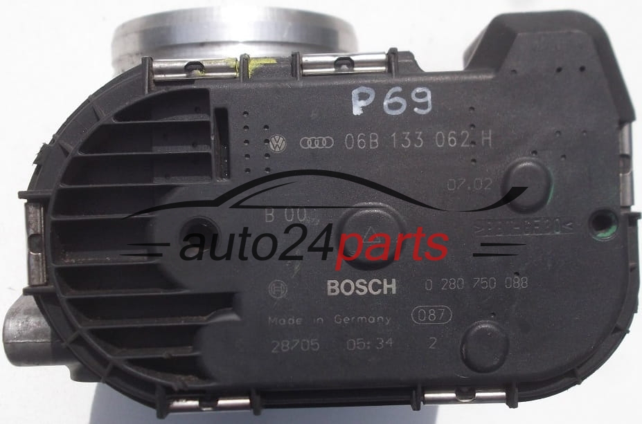 THROTTLE BODY VOLKSWAGEN AUDI A4 A6 BOSCH 0 280 750 088, 0280750088 ...
